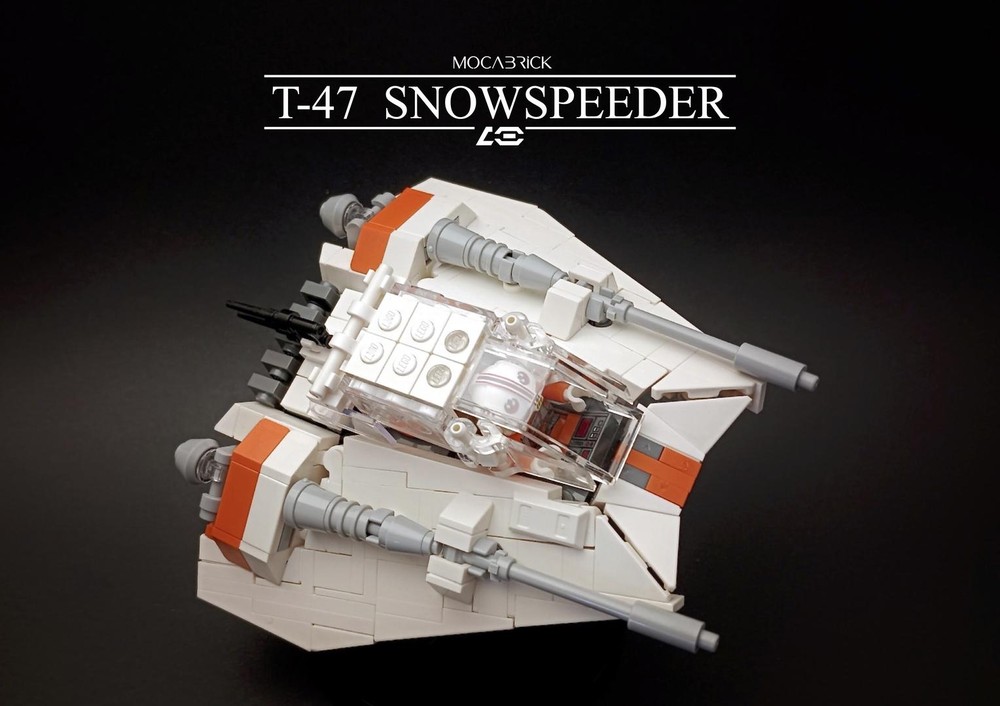 LEGO MOC T-47 Snowspeeder (minifig scale) by MOCaBrick | Rebrickable ...