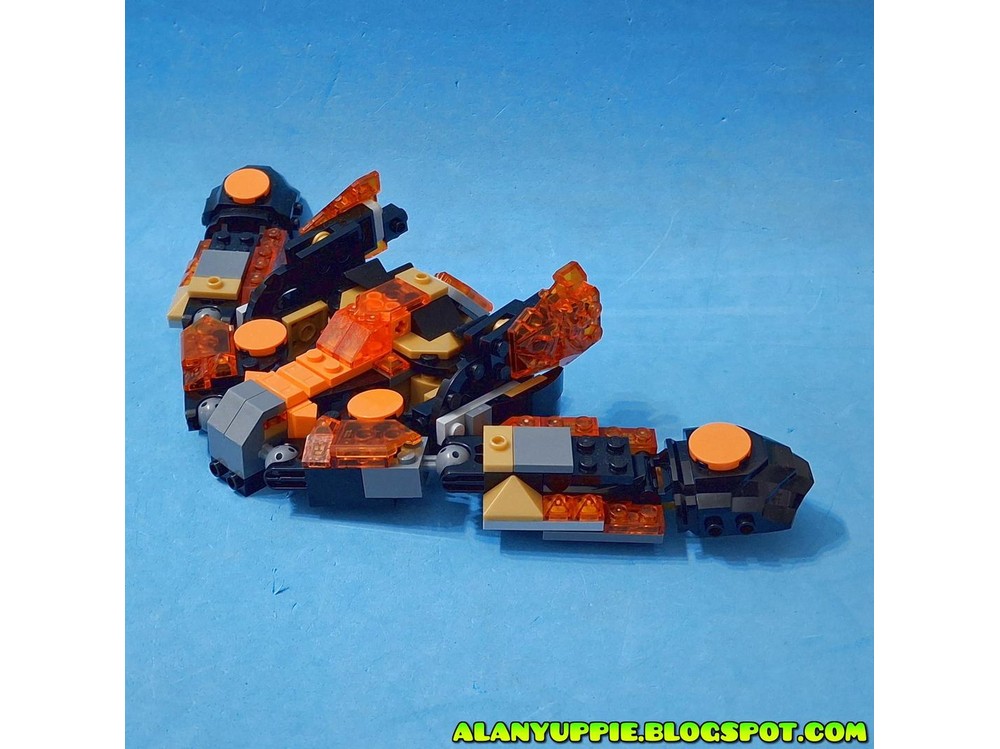 LEGO MOC-235666 Transformer Space cruiser using Ninjago 71806 : Cole's ...