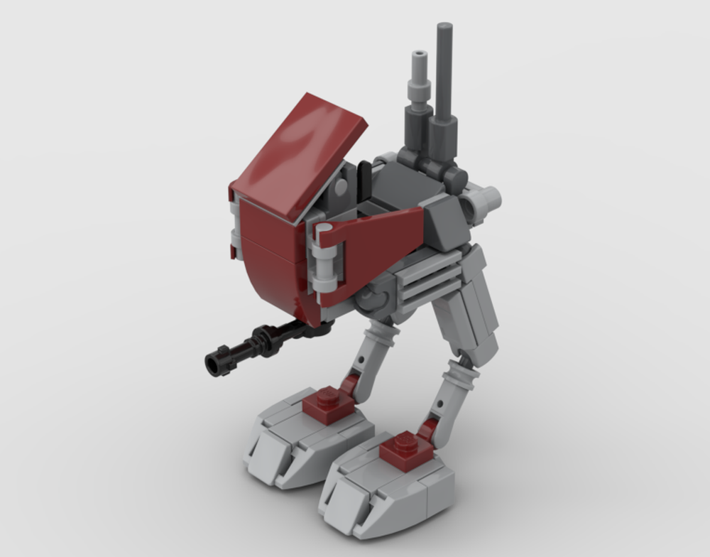 LEGO MOC AT-RT Red by Grady_Bricks | Rebrickable - Build with LEGO