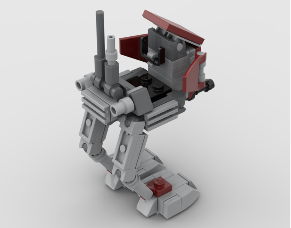 LEGO MOC AT-RT Red by Grady_Bricks | Rebrickable - Build with LEGO