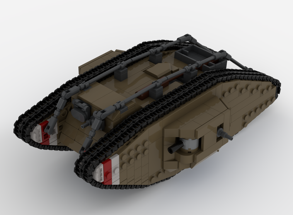 LEGO MOC-235670 British Mark IV Tank – Custom LEGO® MOC by Vitriol ...