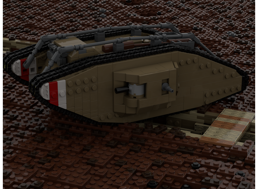 LEGO MOC-235670 British Mark IV Tank – Custom LEGO® MOC by Vitriol ...