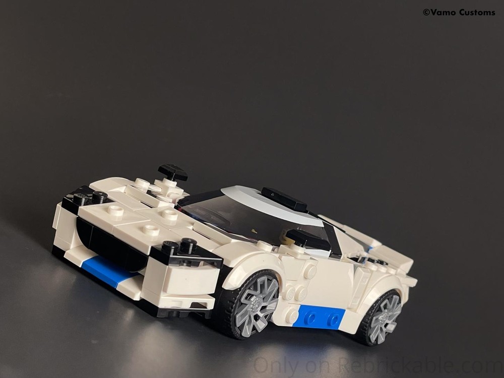 LEGO MOC 77240 - Ford GT 2005 Inspired by Vamo Customs | Rebrickable ...