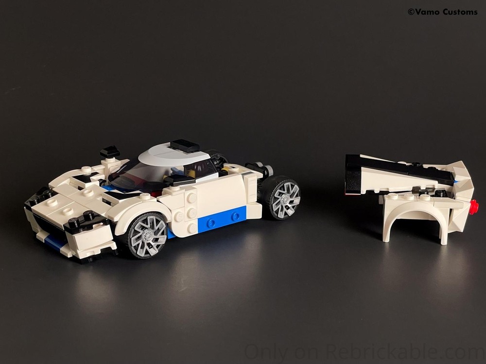 LEGO MOC 77240 - Ford GT 2005 Inspired by Vamo Customs | Rebrickable ...