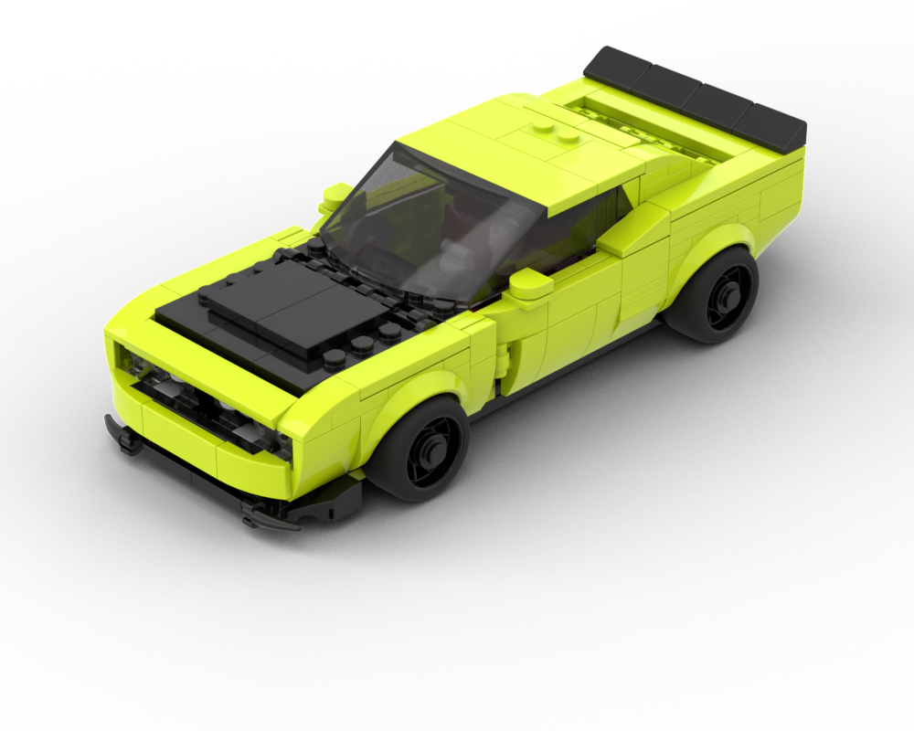 LEGO MOC-235684 ULTIMATE Dodge Challenger SRT Hellcat Sports Car by ...