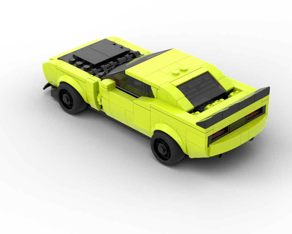 LEGO MOC-235684 ULTIMATE Dodge Challenger SRT Hellcat Sports Car by ...