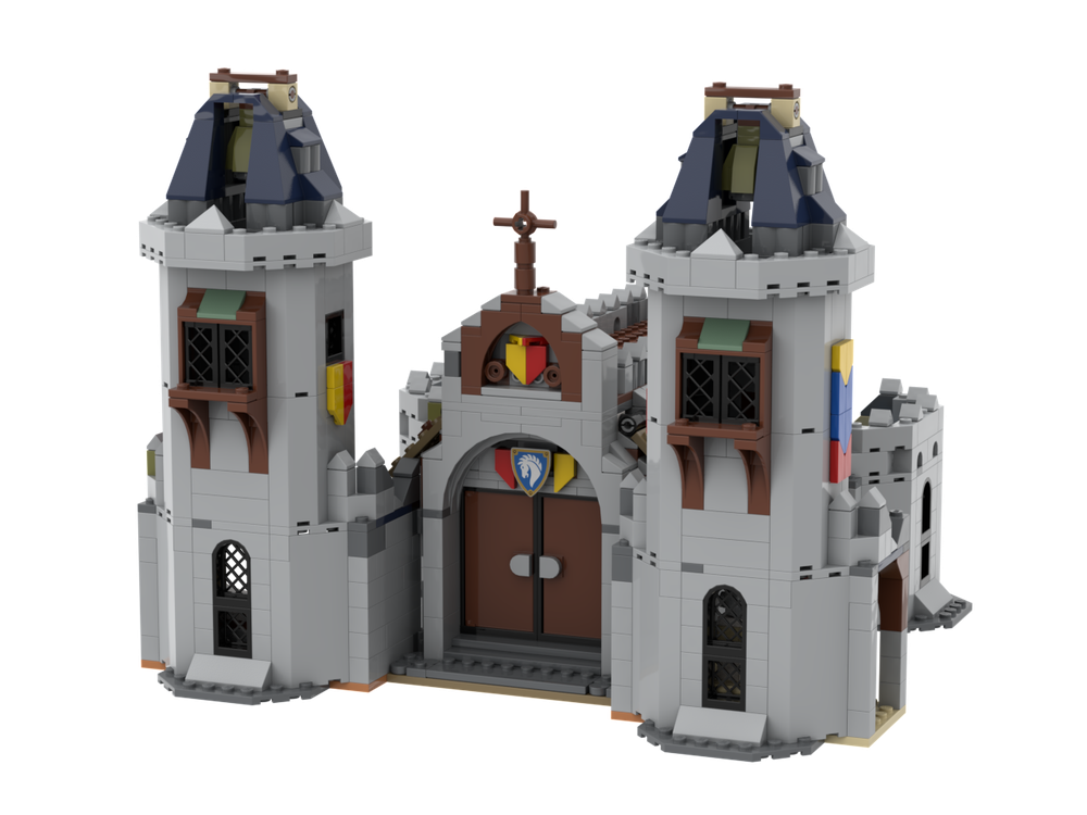 LEGO MOC-235685 31168 x 2 - Medieval Cathedral by Tavernello ...