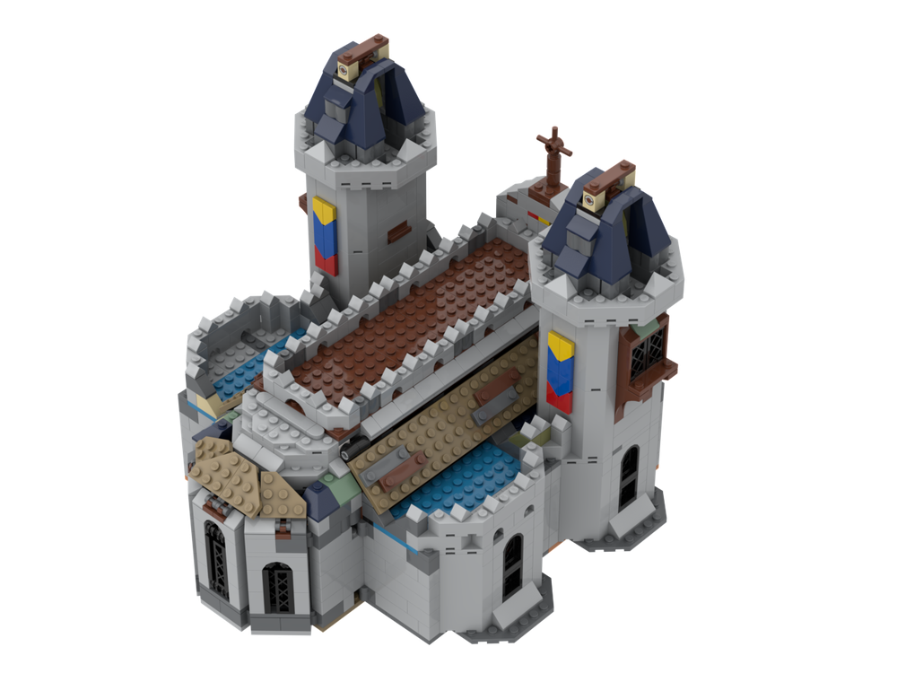 LEGO MOC-235685 31168 x 2 - Medieval Cathedral by Tavernello ...