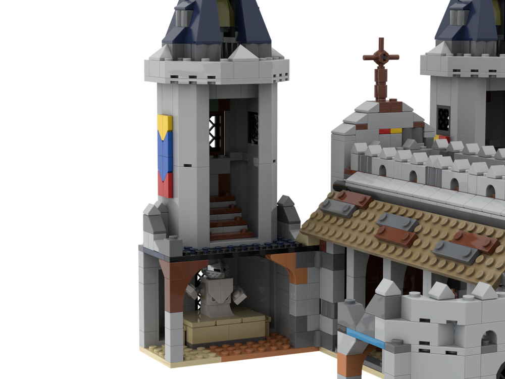 LEGO MOC-235685 31168 x 2 - Medieval Cathedral by Tavernello ...