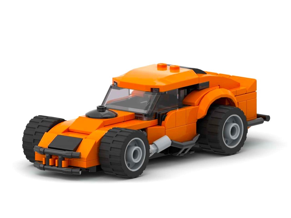 LEGO MOC MODIFIED RACER by Kraja87 | Rebrickable - Build with LEGO