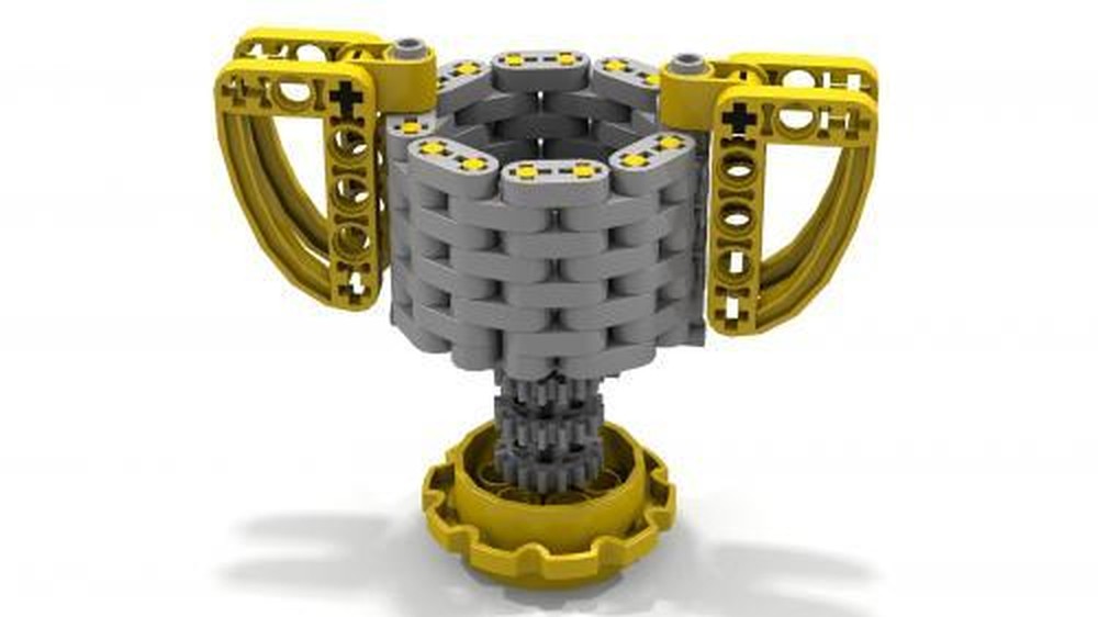 LEGO MOC Micro Trophy by DLuders | Rebrickable - Build with LEGO