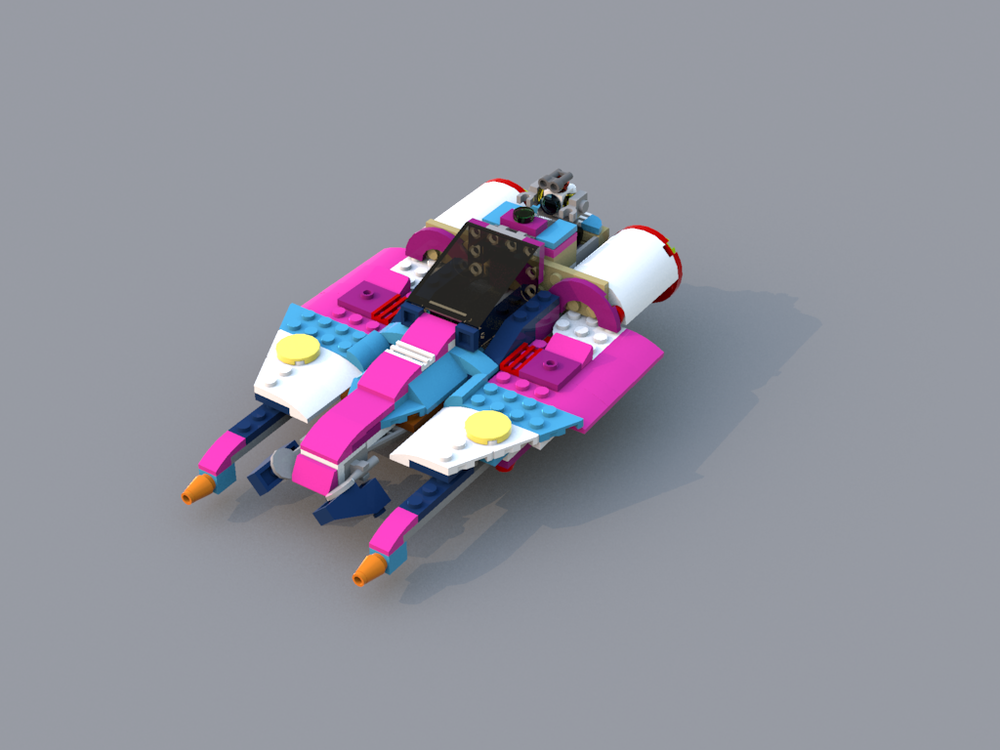 LEGO MOC 41343 Republic Striker by Abokado | Rebrickable - Build with LEGO