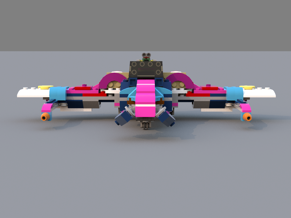 LEGO MOC 41343 Republic Striker by Abokado | Rebrickable - Build with LEGO