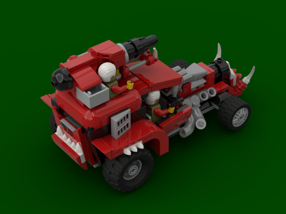 LEGO MOC Ork Kustom Boosta-Blasta by Kogi | Rebrickable - Build with LEGO