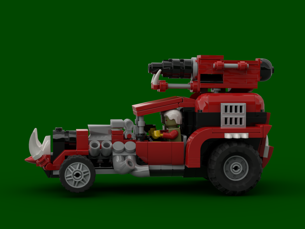 LEGO MOC Ork Kustom Boosta-Blasta by Kogi | Rebrickable - Build with LEGO