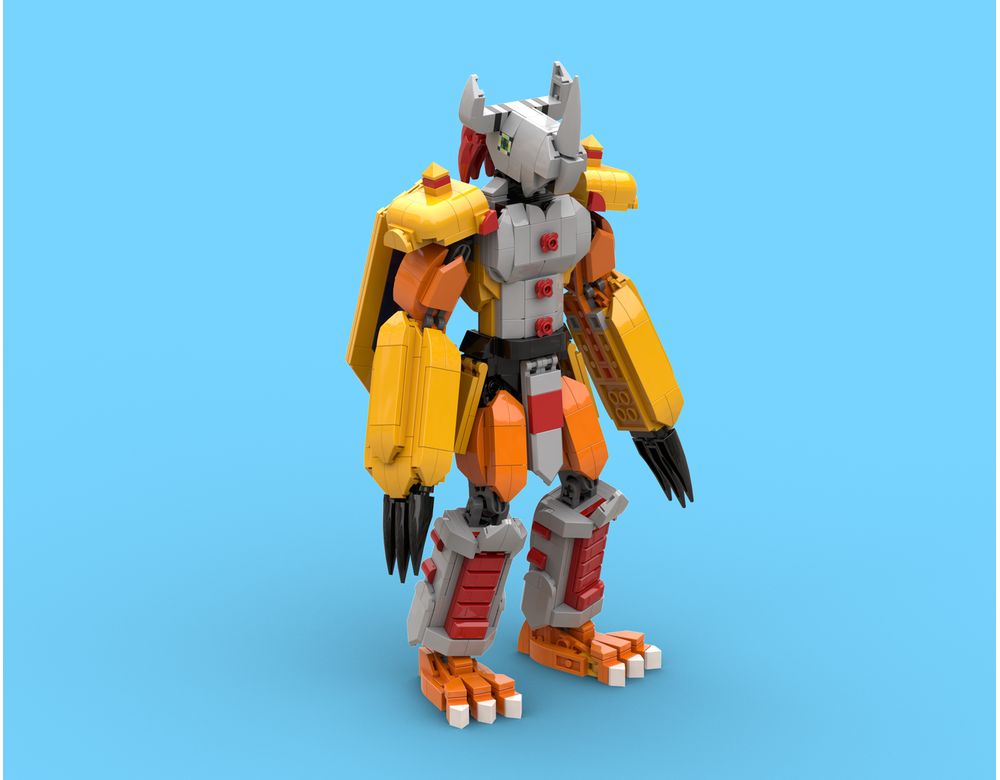LEGO MOC-235730 WarGreymon (Digimon) by brickfolk | Rebrickable - Build ...