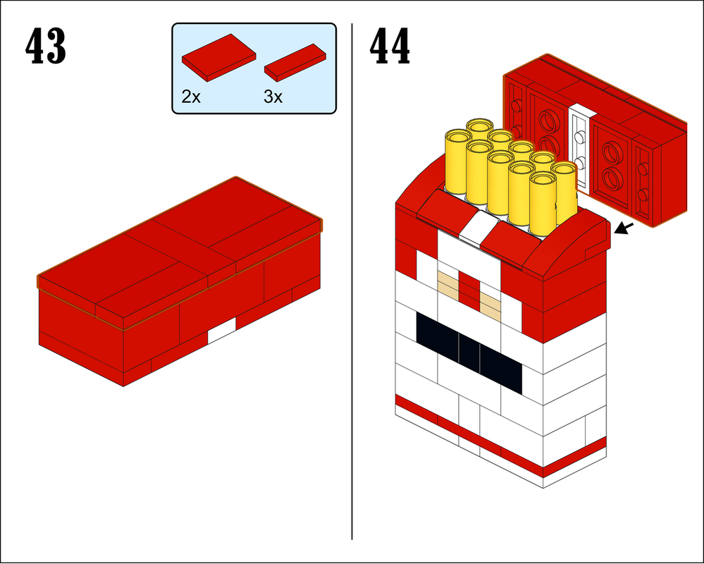 LEGO MOC-235738 Life-size Cigarette pack with Lighter, Ashtray and ...