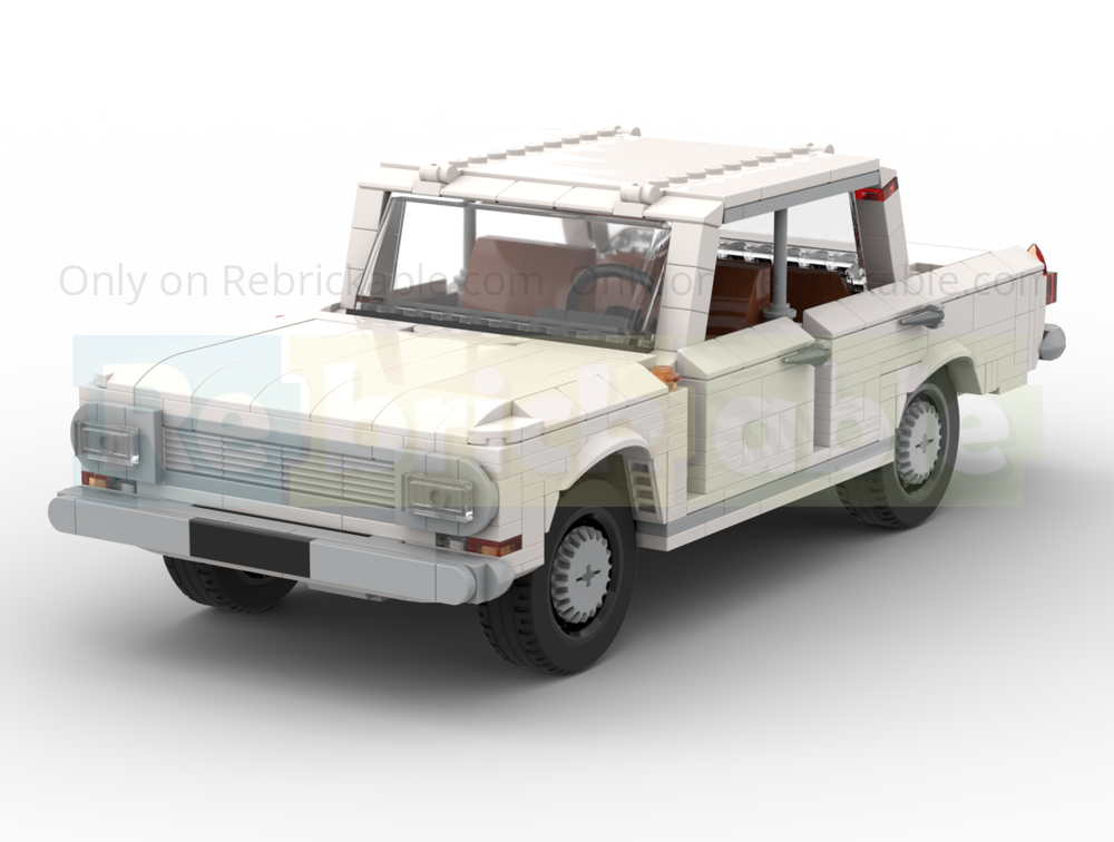 LEGO MOC 1970 Moskvich 412 by BRSBricks | Rebrickable - Build with LEGO