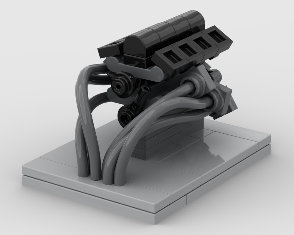 LEGO MOC Cam Cocalis's LS3 V8 From LS3 Swapped GT86 by SRT-8 ...