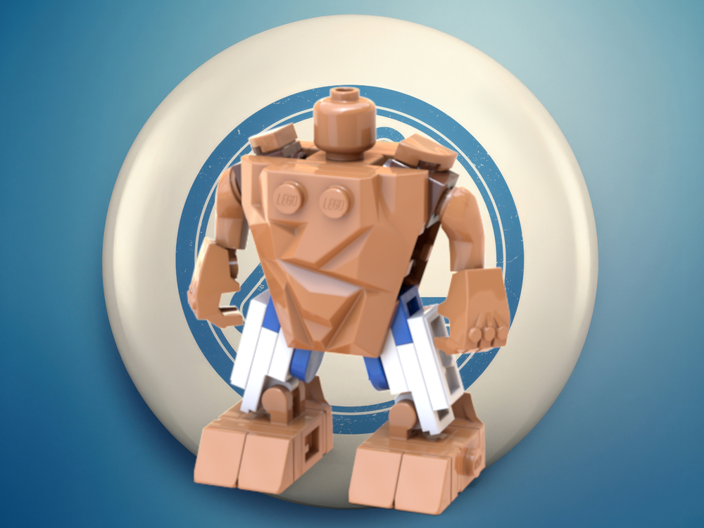 LEGO MOC-235784 Fantastic Four The Thing by 3liasBlue | Rebrickable ...