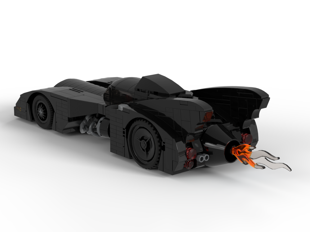 LEGO MOC-235788 1989 Batmobile 10wide by Linse | Rebrickable - Build ...