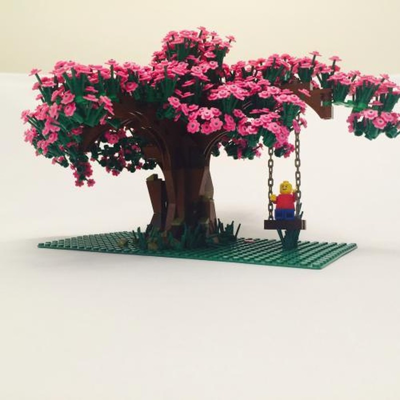 LEGO MOC Cherry Blossom Tree by TheRebricker | Rebrickable - Build with ...