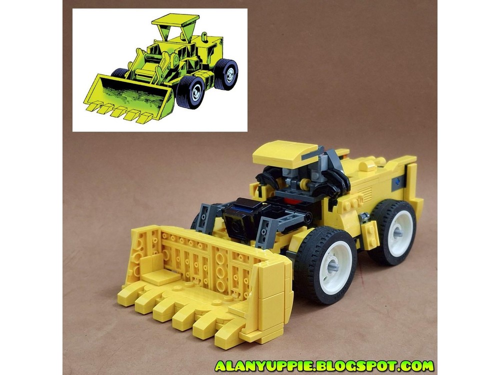 LEGO MOC Transformer Scrapper /Excavator using LEGO Icon 10338 ...