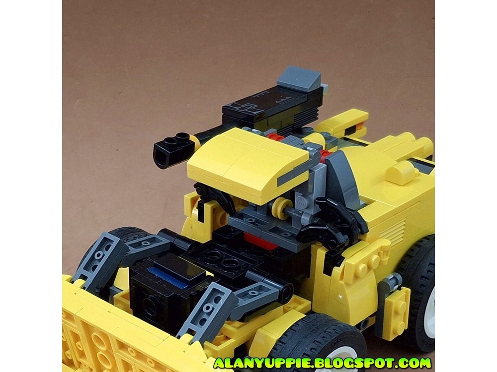 LEGO MOC Transformer Scrapper /Excavator using LEGO Icon 10338 ...