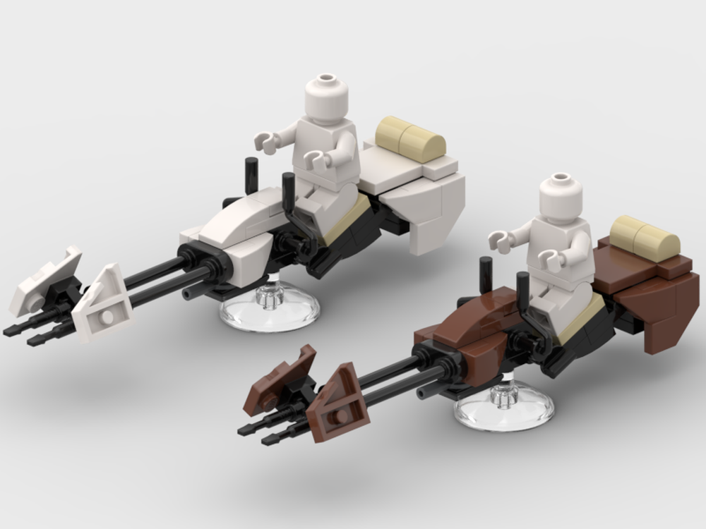 LEGO MOC Speeder bike by fanfrica | Rebrickable - Build with LEGO