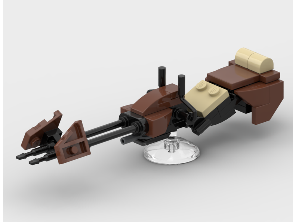 LEGO MOC Speeder bike by fanfrica | Rebrickable - Build with LEGO