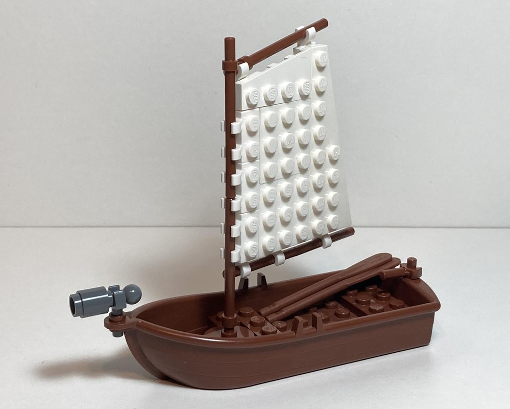 LEGO MOC Armed Dinghy by Gregnat3 | Rebrickable - Build with LEGO