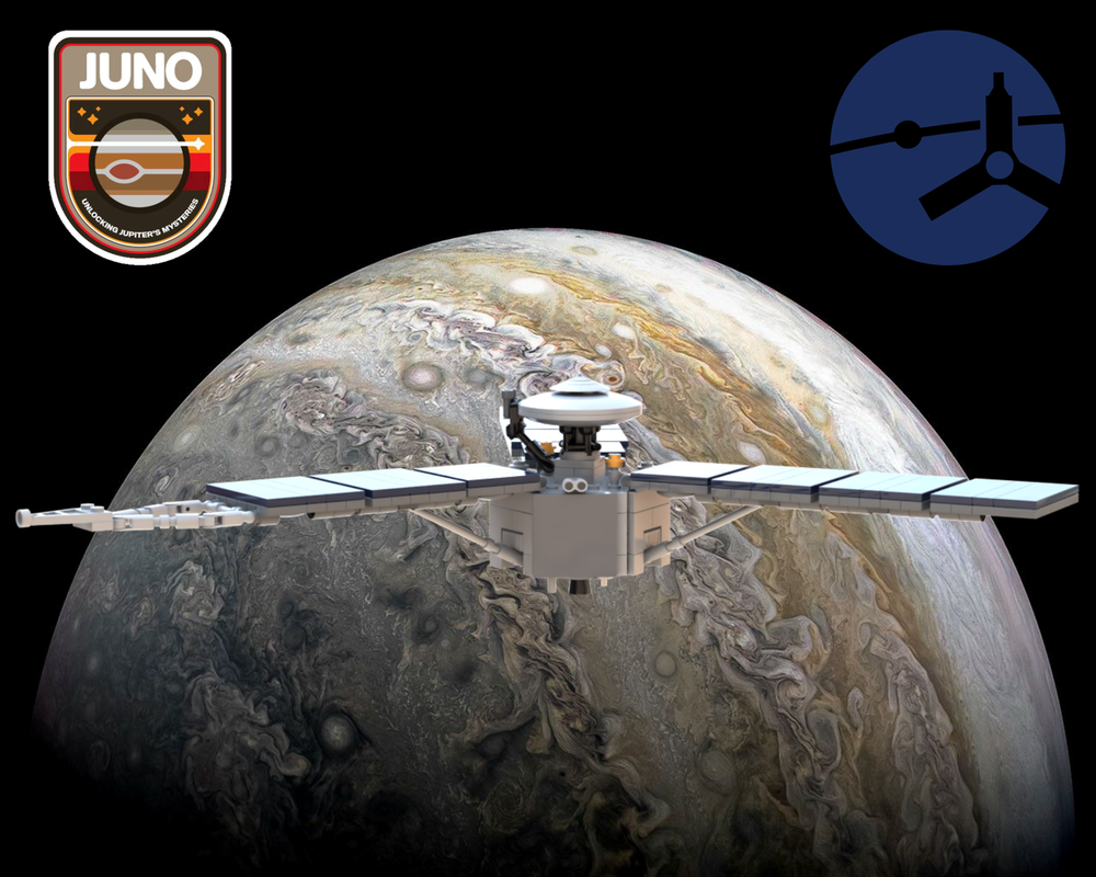 LEGO MOC-235816 Juno Spacecraft by OrchardBuilds | Rebrickable - Build ...