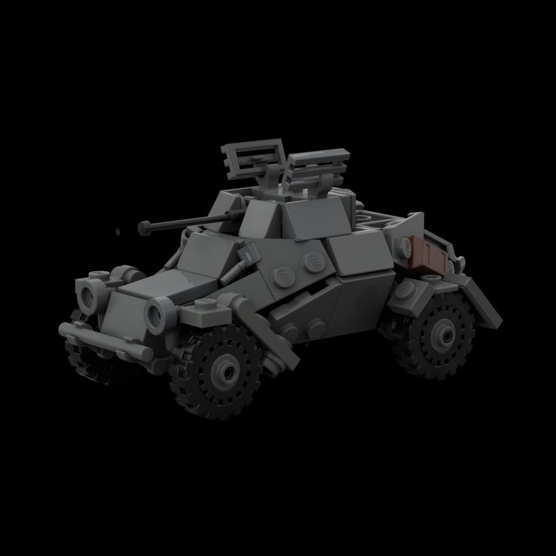 LEGO MOC-235821 Sd.Kfz 222 by 333bricks | Rebrickable - Build with LEGO