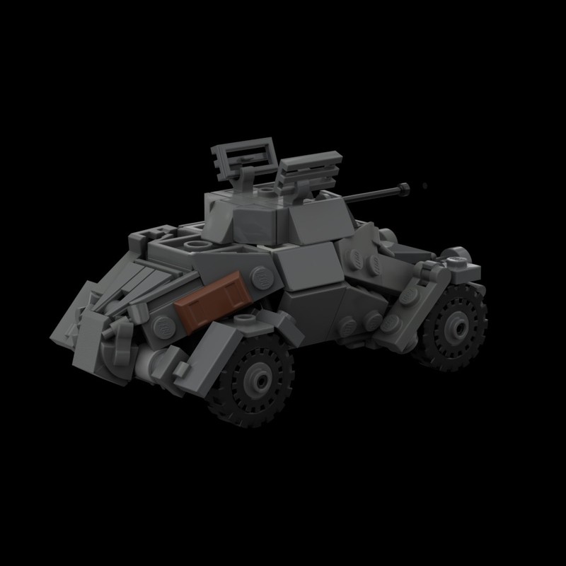 LEGO MOC-235821 Sd.Kfz 222 by 333bricks | Rebrickable - Build with LEGO