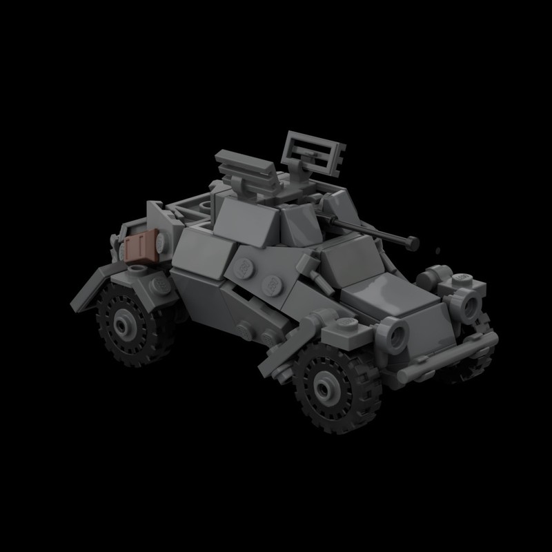 LEGO MOC-235821 Sd.Kfz 222 by 333bricks | Rebrickable - Build with LEGO