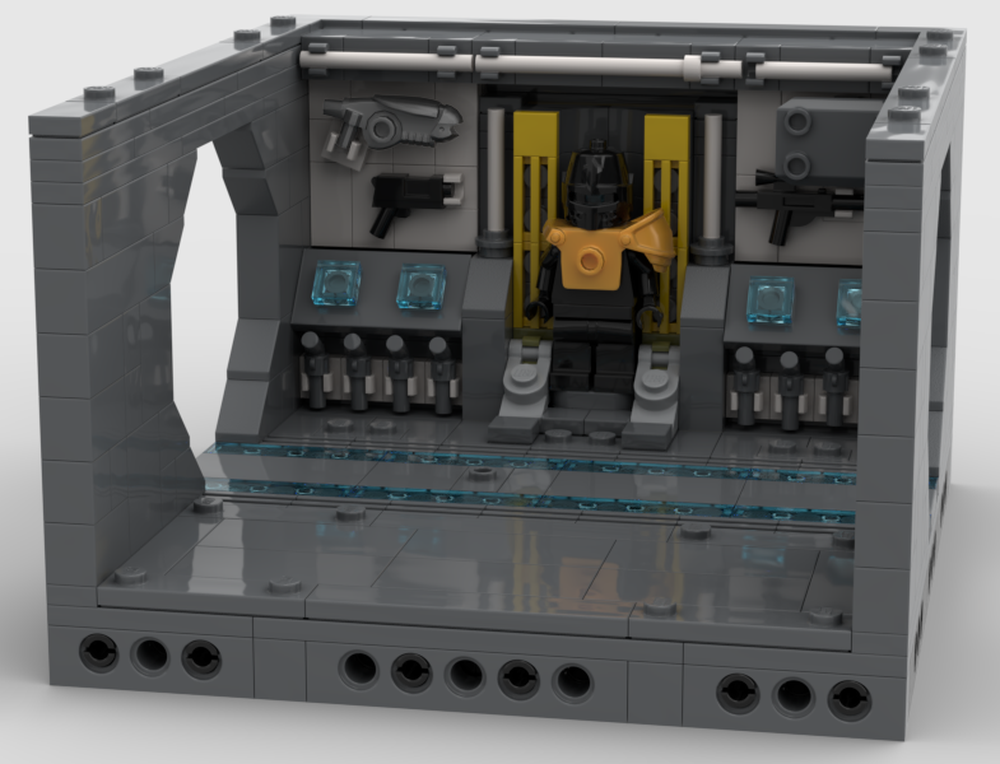 LEGO MOC-235844 helldivers armory by The_lego_guy_45 | Rebrickable ...