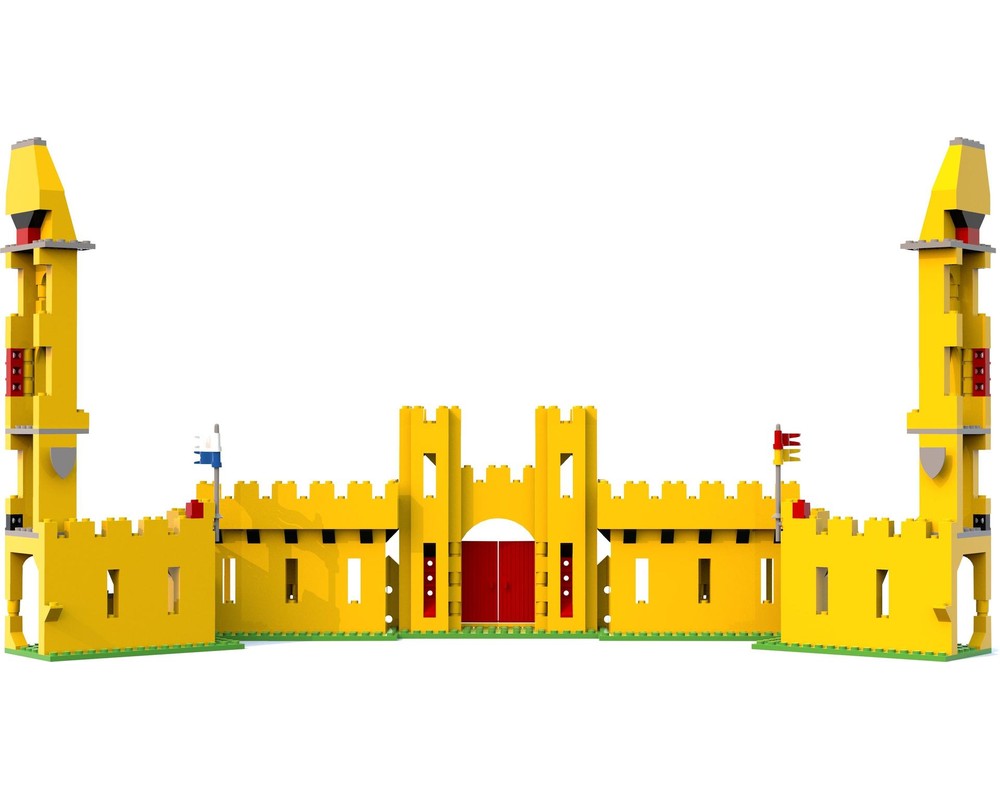 LEGO MOC 375-2 Classic Yellow Castle MOC #1 by spinox | Rebrickable ...