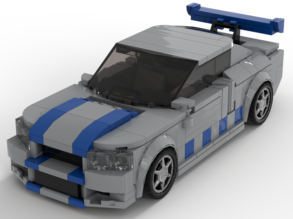 LEGO MOC-235858 Nissan Skyline by chikin strip | Rebrickable - Build ...