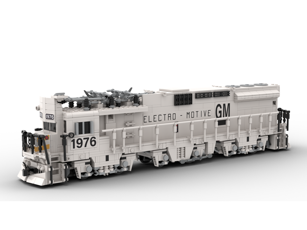 LEGO MOC-235869 EMD GM10B by Yellow.LXF | Rebrickable - Build with LEGO