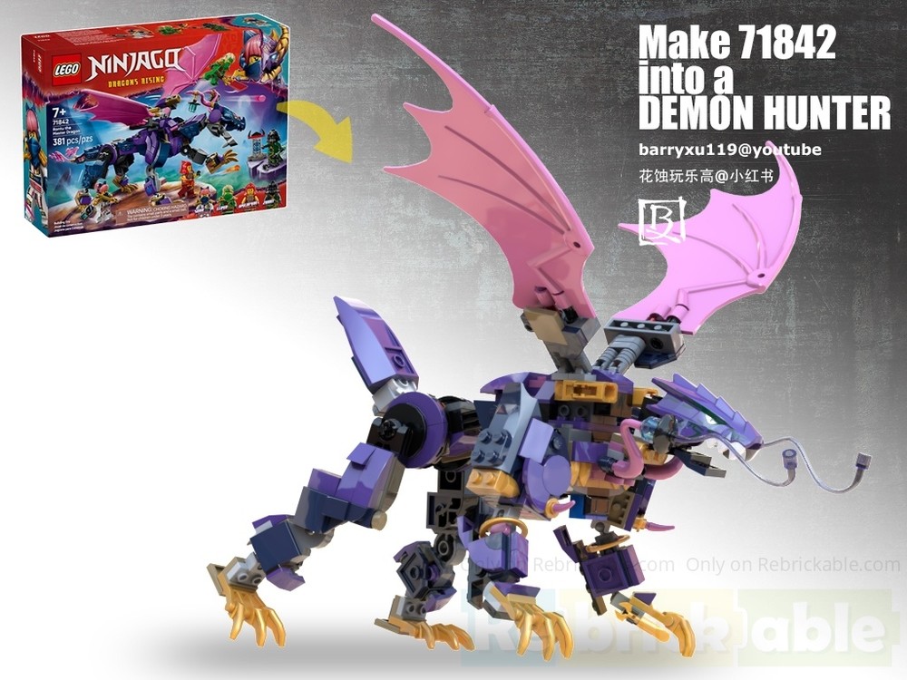 LEGO MOC-235872 Turn RouTu 71842 into a demon Hunter by barryxu119 ...