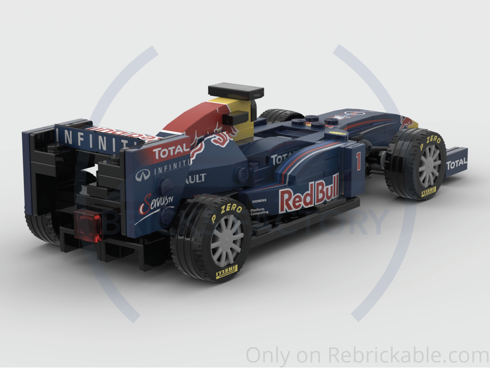 LEGO MOC F1 Red Bull RB7 by Pit Lane Bricks Factory | Rebrickable ...