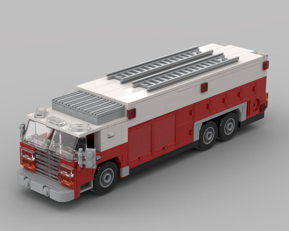 LEGO MOC FDNY Style Heavy Rescue by leeggoo_Creator | Rebrickable ...