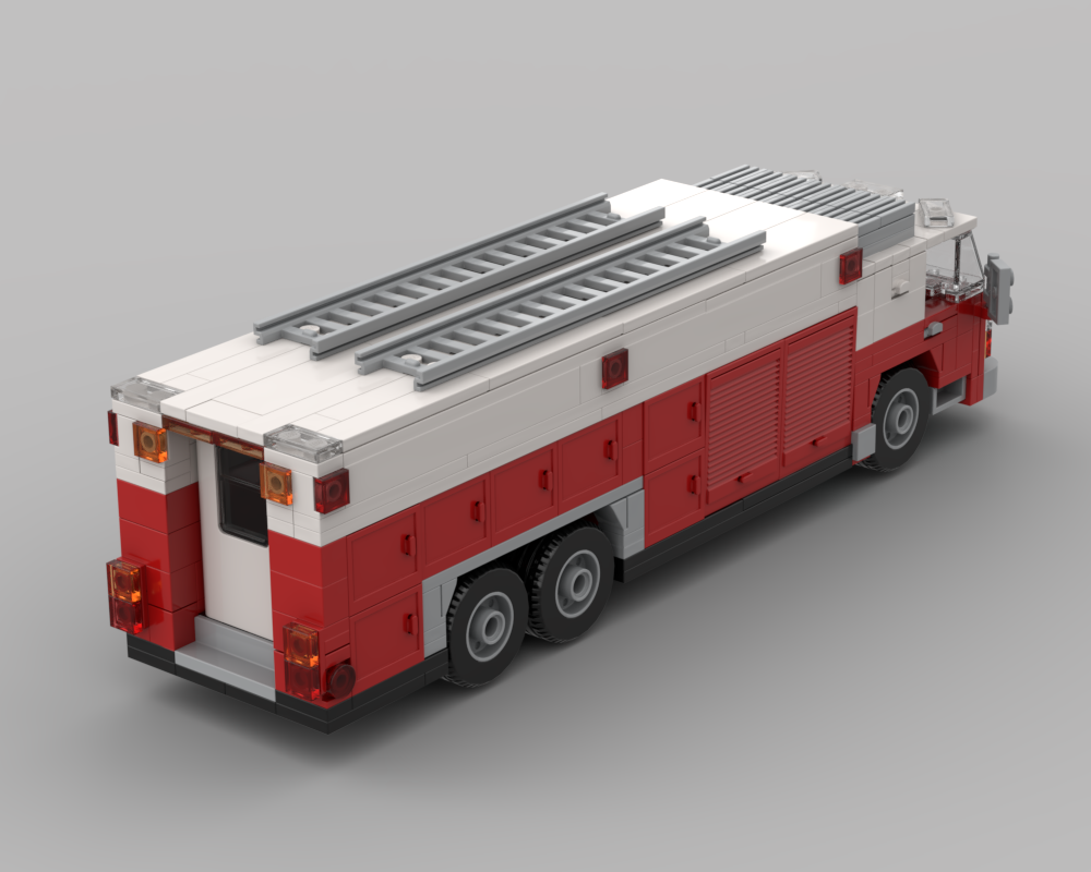 LEGO MOC FDNY Style Heavy Rescue by leeggoo_Creator | Rebrickable ...