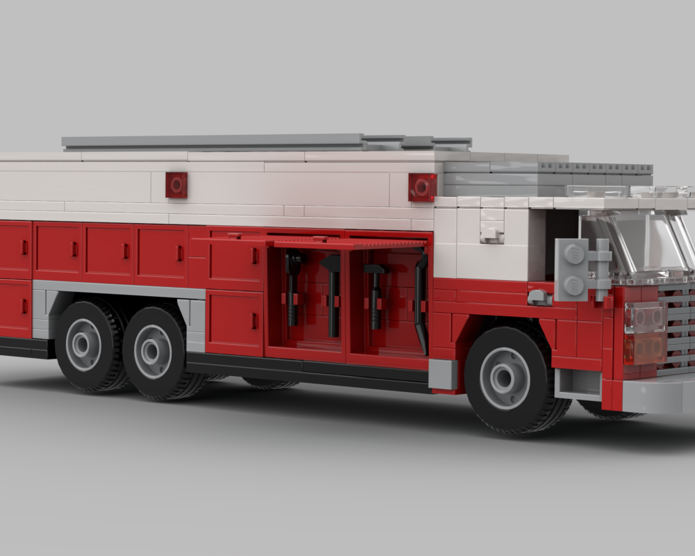 LEGO MOC FDNY Style Heavy Rescue by leeggoo_Creator | Rebrickable ...