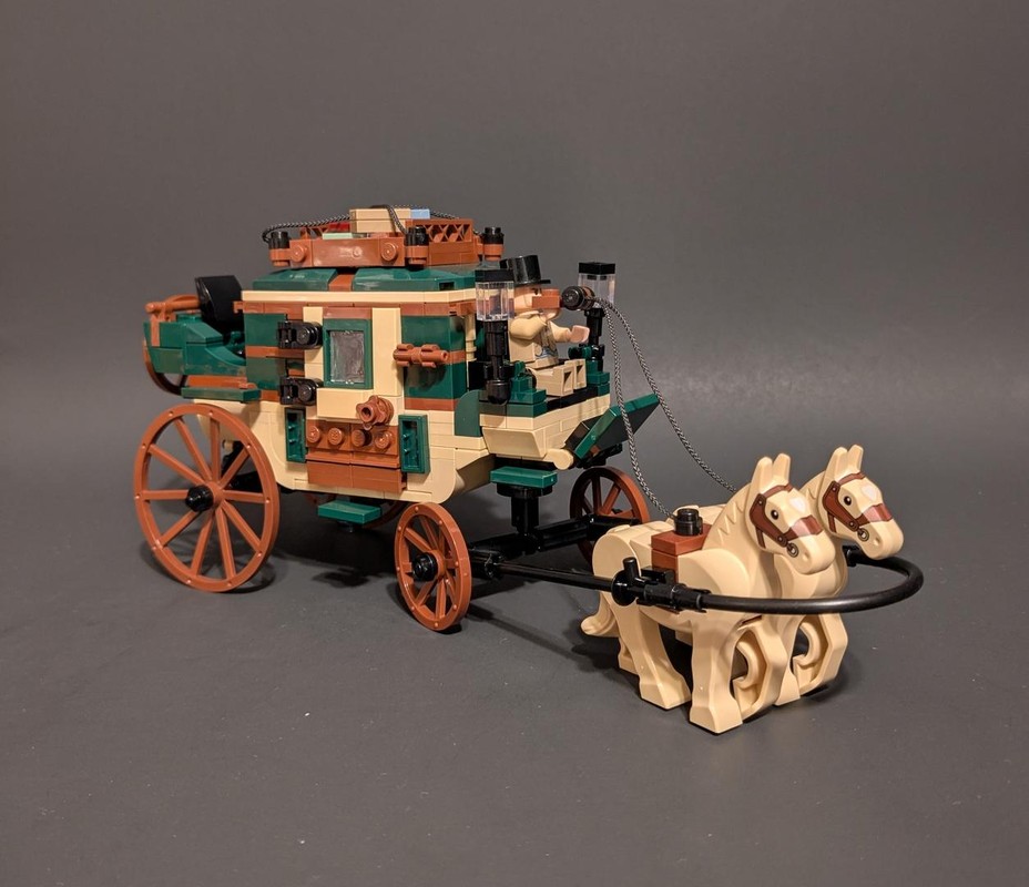 LEGO MOC-235878 Classic Carriage by D-BR1CKS | Rebrickable - Build with ...