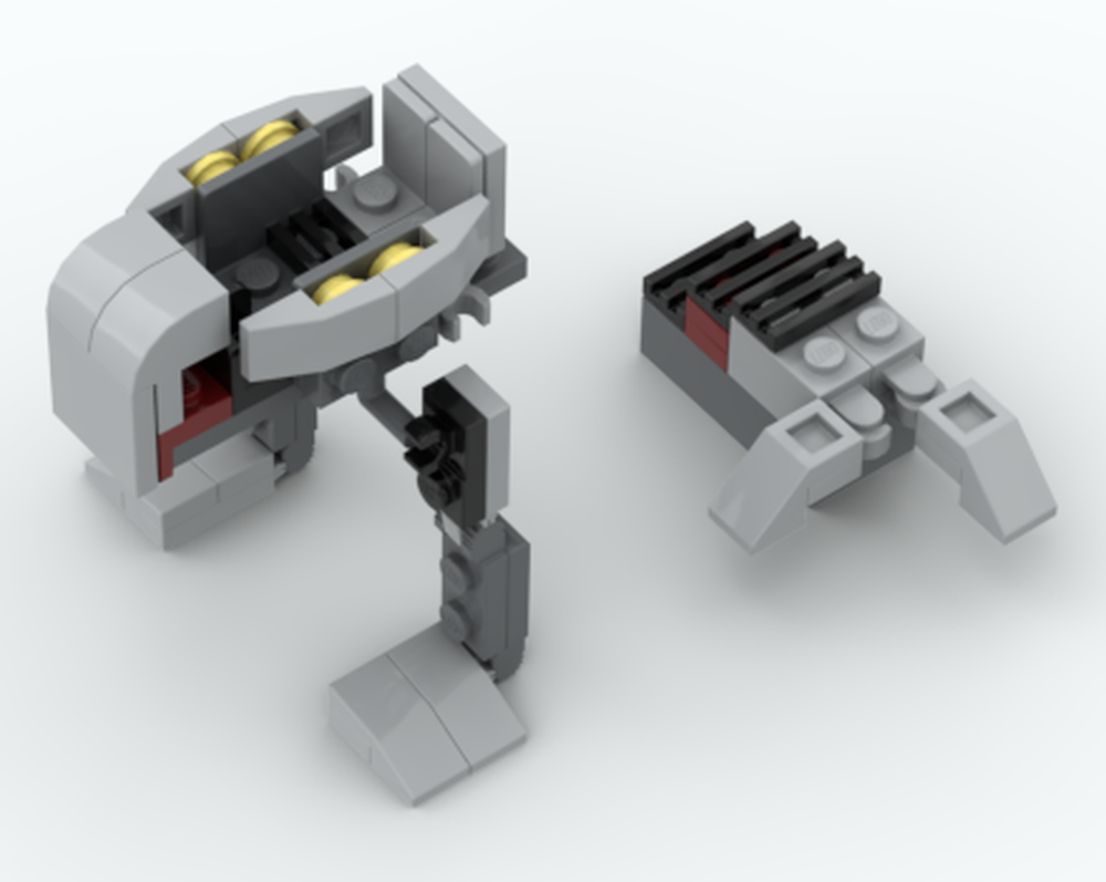 LEGO MOC AT-RT (and slug for some reason) by Hello There | Rebrickable ...