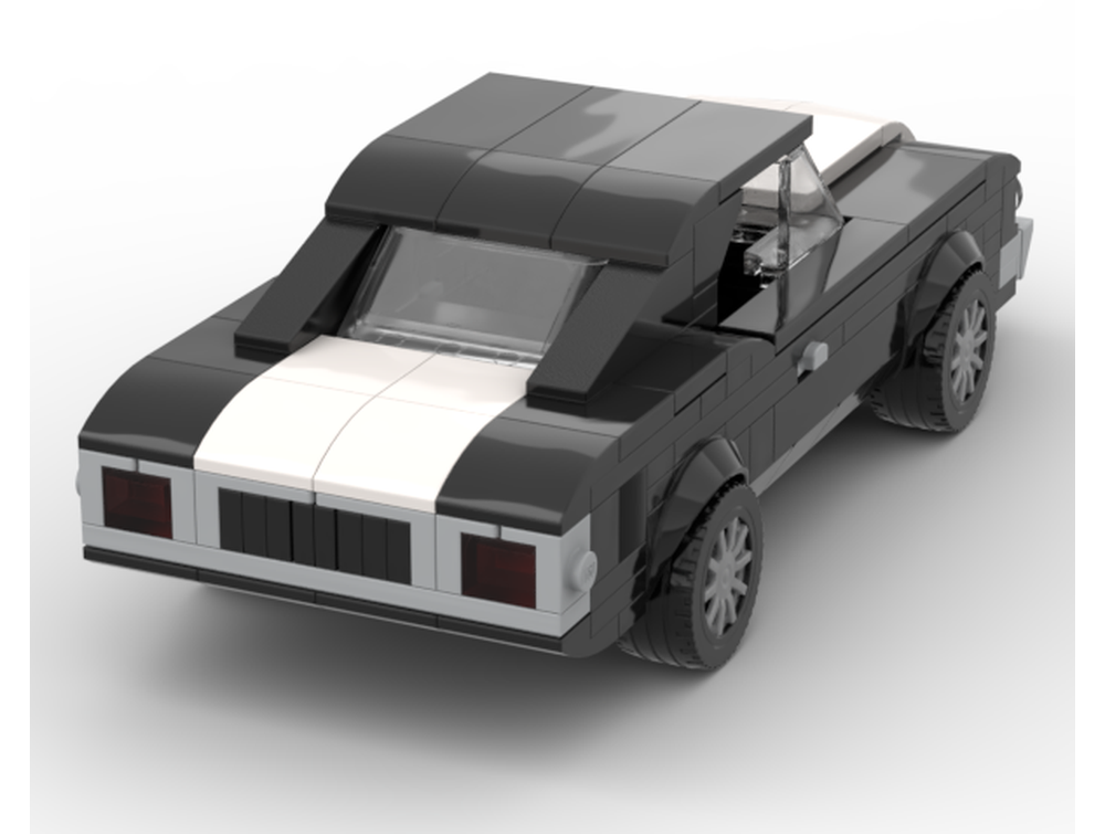 LEGO MOC 1970 Chevrolet chevelle by EBbuilds | Rebrickable - Build with ...