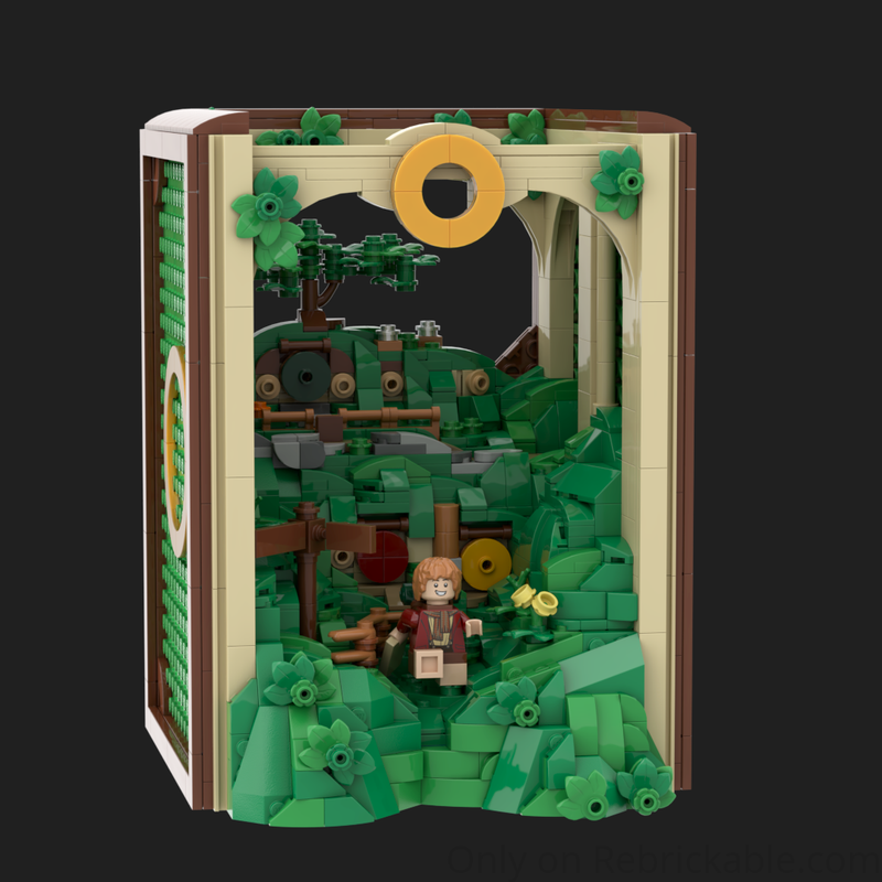 LEGO MOC Book Nook - Bilbo Collection by rebelnili | Rebrickable ...