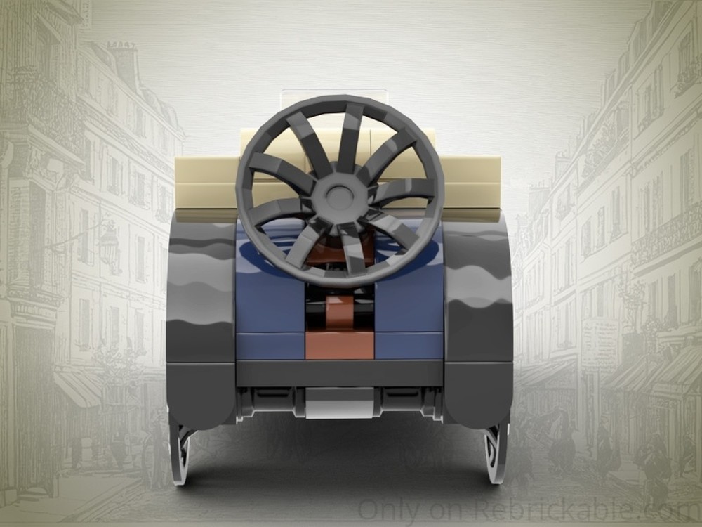 LEGO MOC Electric Carriage by Mikey_Brickalloti | Rebrickable - Build ...