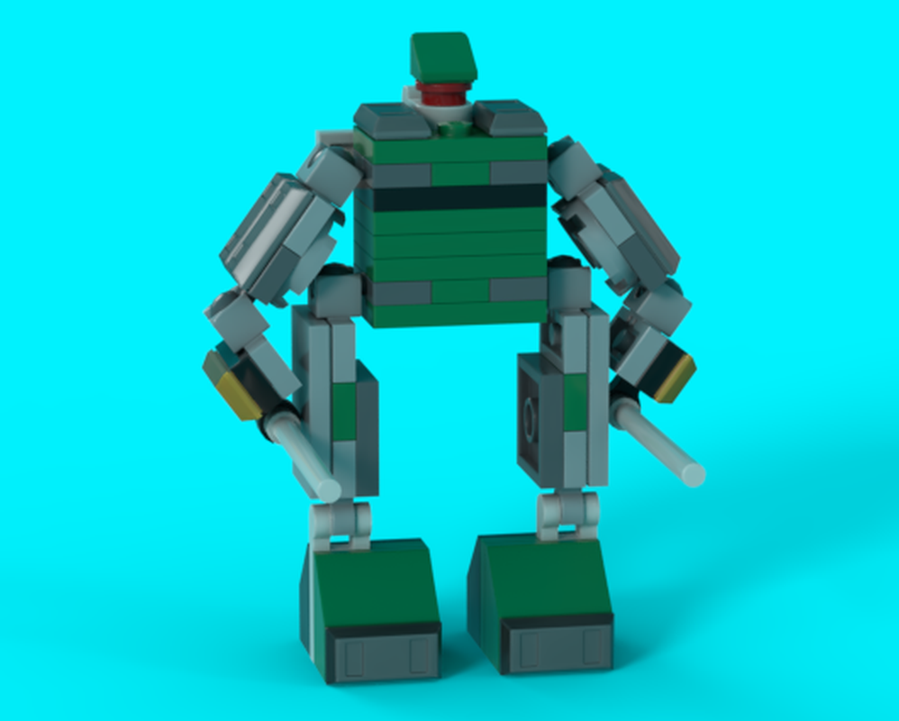 LEGO MOC Robot Ninja from LEGO Ninjago set 71781: Lloyd's Mech Battle ...